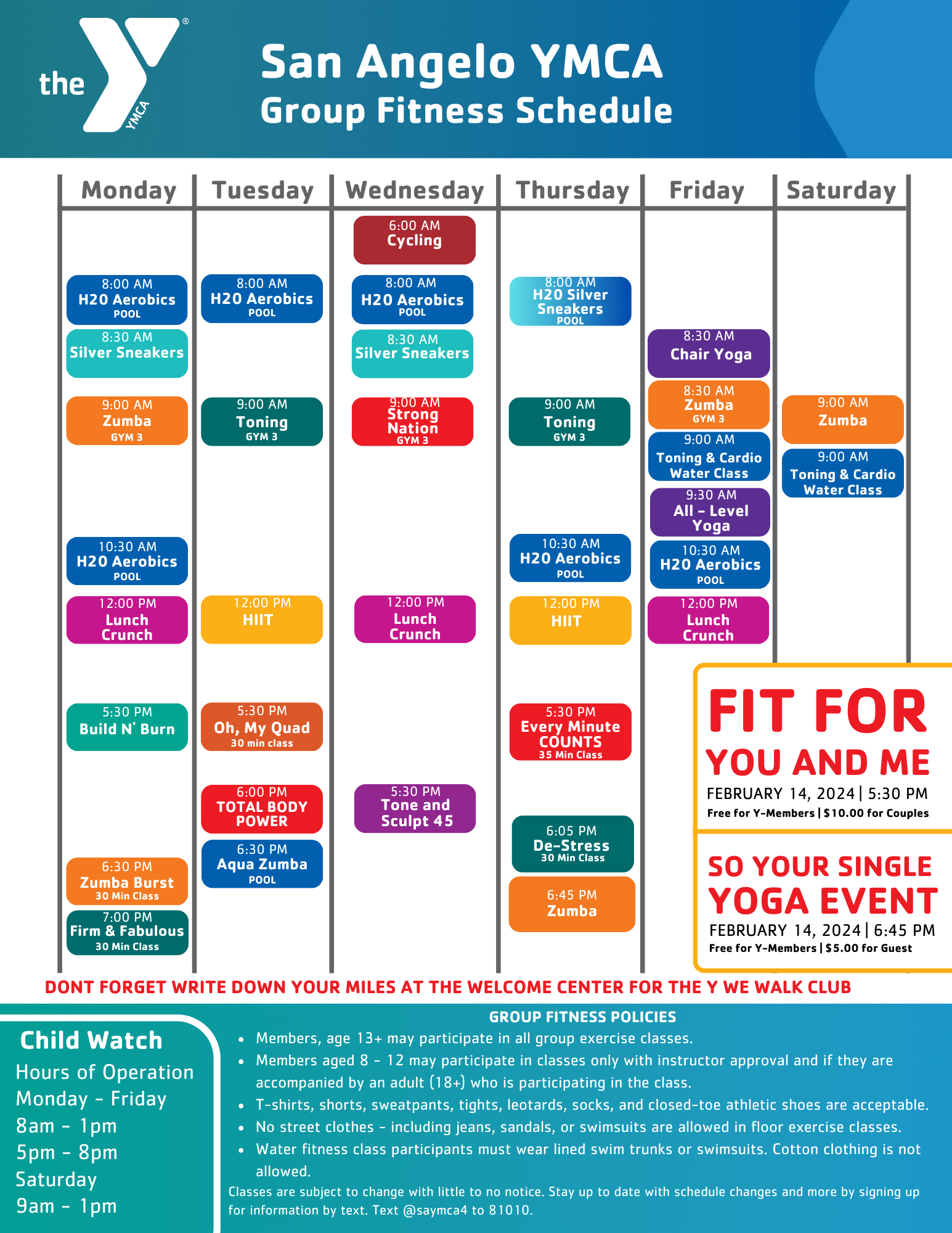 Group Fitness :: YMCA San Angelo